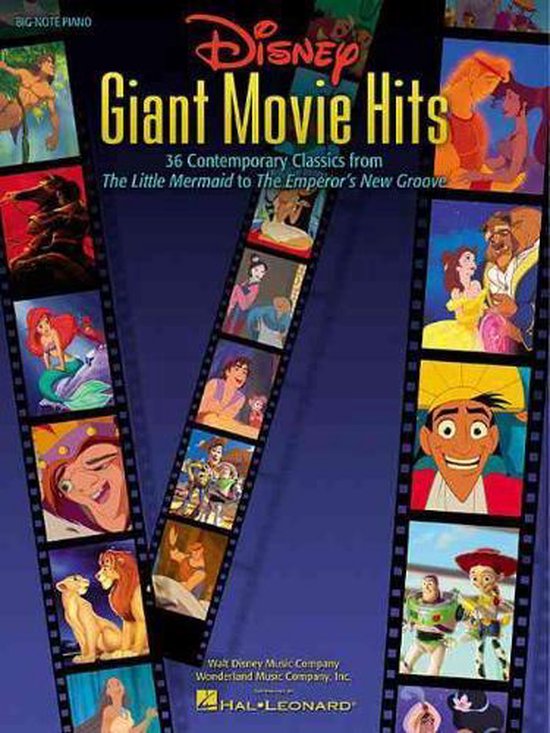 Disney Giant Movie Hits, Hal Leonard | 9780634045134 | Boeken | bol.com
