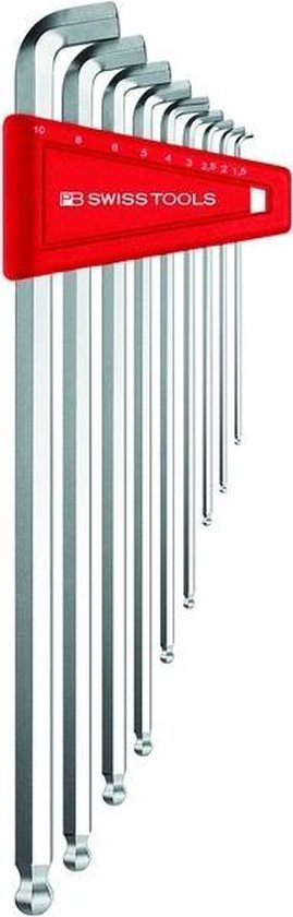 PB 2212.LH-10 inbussleutelset 100°-hoek | bol.com