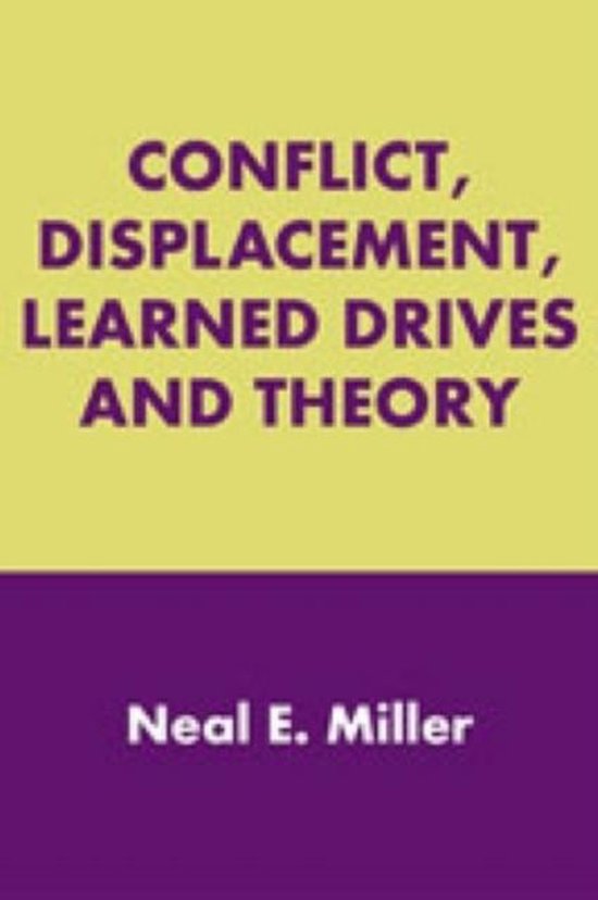 Conflict, Displacement, Learned Drives and Theory | 9780202361420 ...