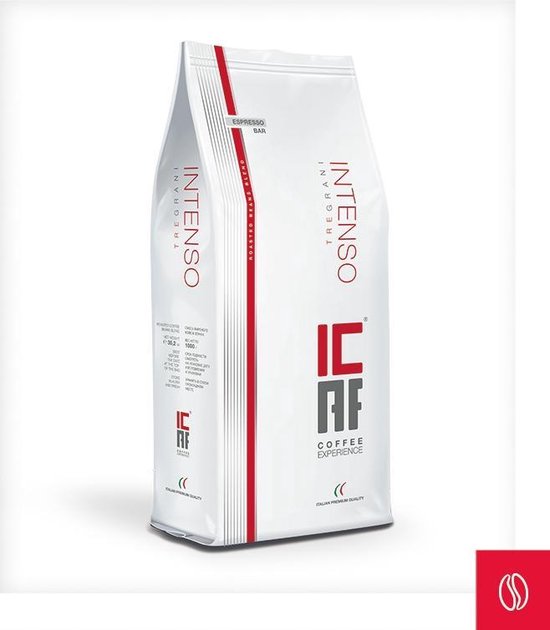 ICAF Intenso premium Italiaanse koffiebonen 1kg. | bol