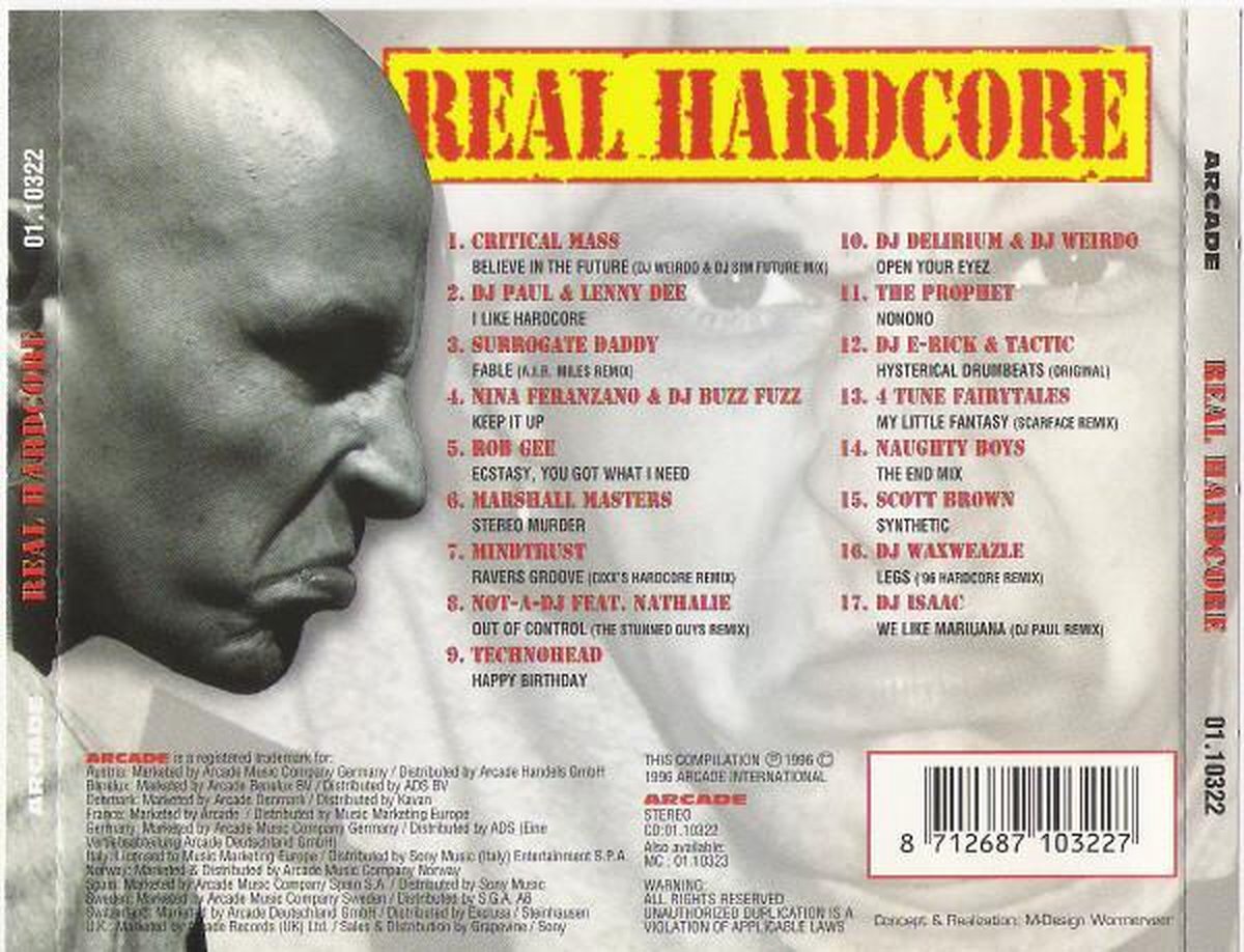 Real Hardcore, various artists | CD (album) | Muziek | bol