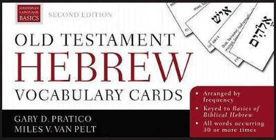 Old Testament Hebrew Vocabulary Cards | bol.com