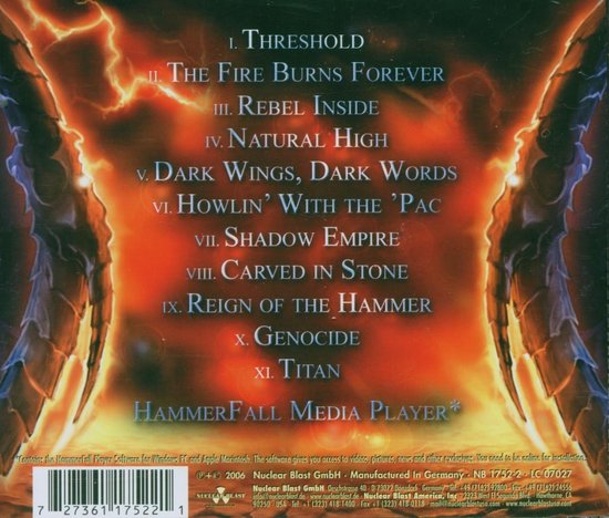 Threshold, Hammerfall | CD (album) | Muziek | bol.com