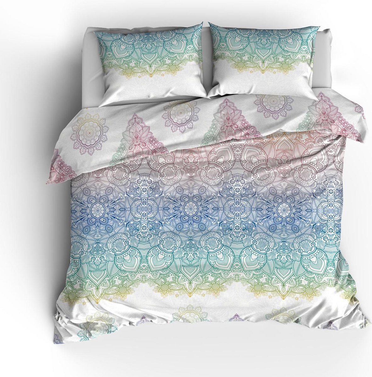 Aneeza Dekbedovertrek Bohemian Sunset-200x200/220 | bol.com