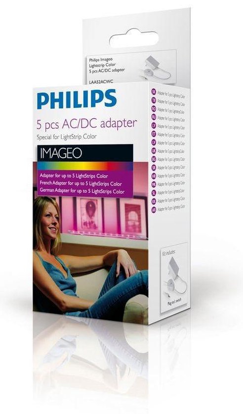 Philips LightStrip Color Adapter 5 pcs LightStrip wit 6913655PH | bol