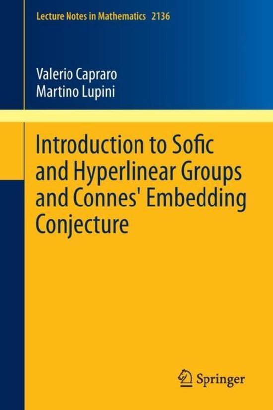 Introduction to Sofic and Hyperlinear Groups and Connes' Embedding Conjecture |... | bol.com
