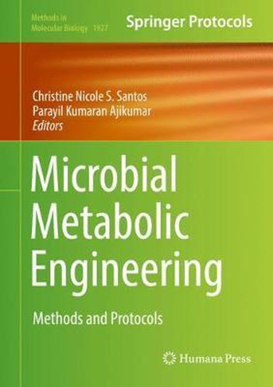 Microbial Metabolic Engineering: Methods and Protocols | 9781493991419 | Boeken | bol.com