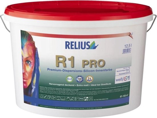Relius R1 PRO - Wit - 12,5 Liter | bol