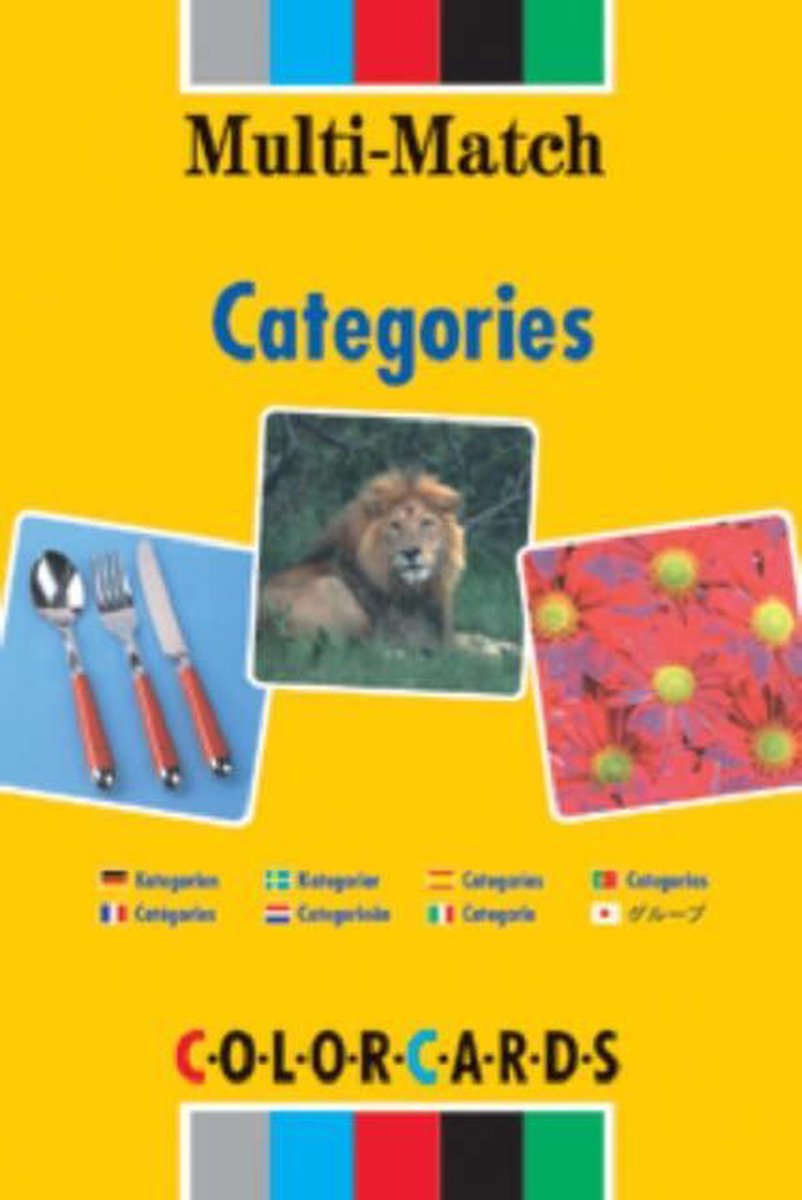 Categories: Colorcards Multi Match | 9780863883873 | Speechmark ...