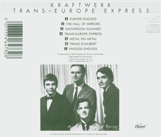 Trans-Europe Express, Kraftwerk | CD (album) | Muziek | bol