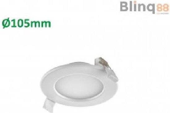 LED DOWNLIGHT SLIM ECO Ø105mm 6W | bol.com