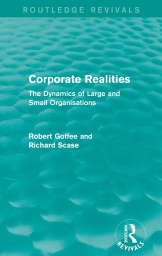 Corporate Realities | 9781138889293 | Robert Goffee | Boeken | bol.com