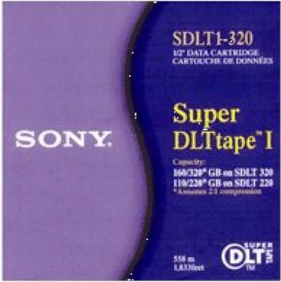 Sony SDLT1-320 Super DLTtape I 160-320GB | bol.com