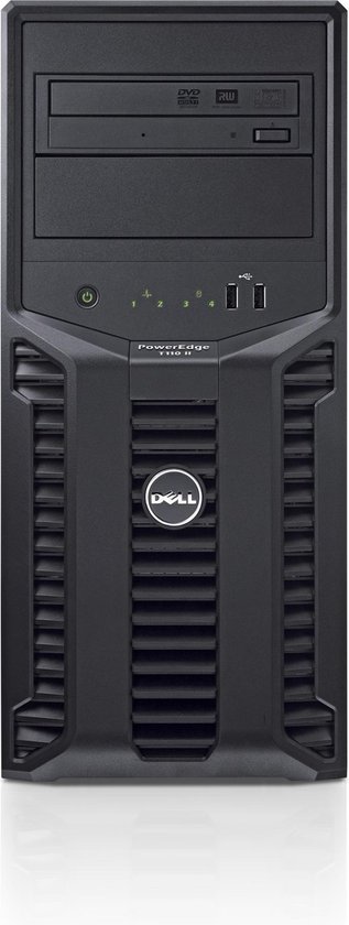 DELL PowerEdge T110 II server Intel® Xeon® E3 v2 familie 3,1 GHz 4 GB ...
