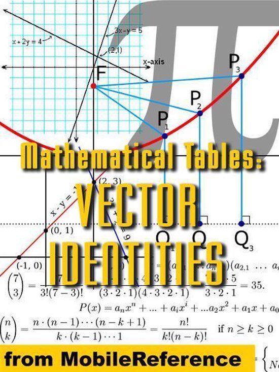 Mathematical Tables: Vector Identities (Mobi Study Guides) (ebook ...