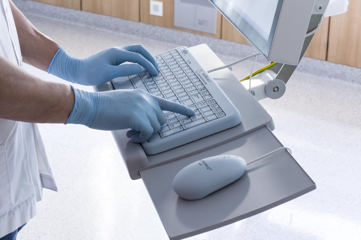 Hygiënische Muis - Medigenic Scroll Mouse - USB | bol