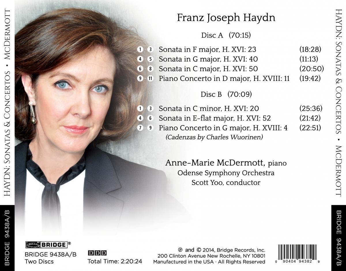 Anne-Marie Mcdermott - Piano Sonatas And Concertos Of Hayd, Scott Yoo ...