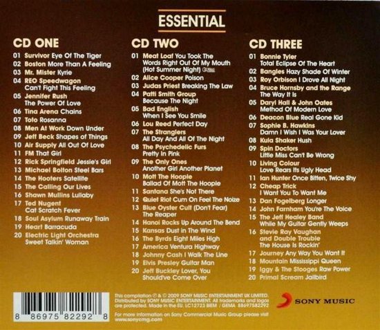 Various - Essential Rock - Definitive Ro, various artists | Muziek | bol
