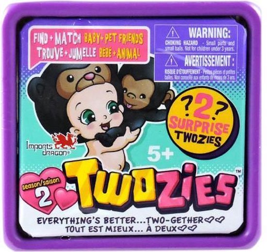 Giochi Preziosi - Twozies Surprise Season 2 met 1 baby en 1 dier TW011 ...