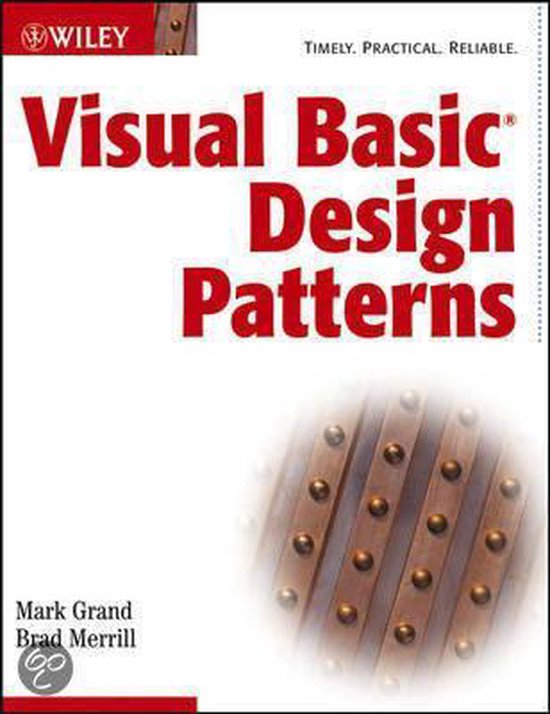 Visual Basic Design Patterns Mark Grand 9780471268604 Boeken Bol