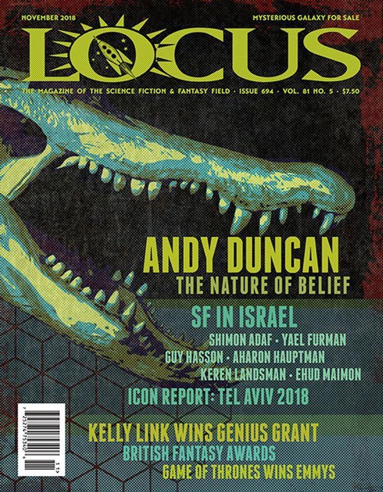 Locus Magazine, Issue #694, November 2018 (ebook), Locus Magazine ...
