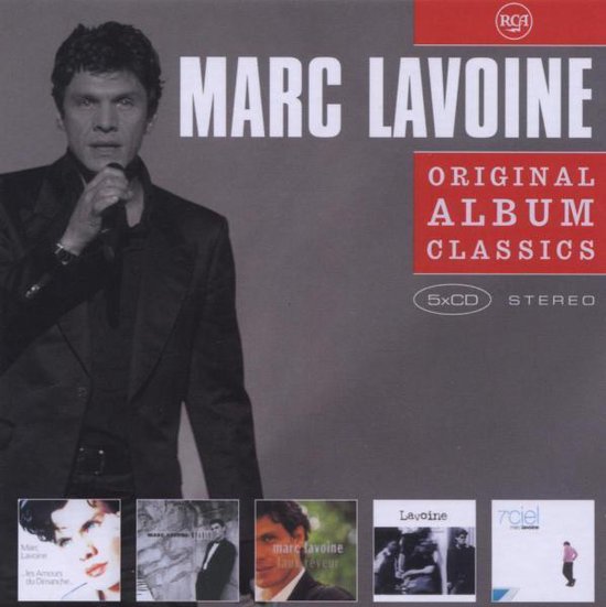 Coffret 5 Cd Original Classics88697, Marc Lavoine | CD (album) | Muziek ...