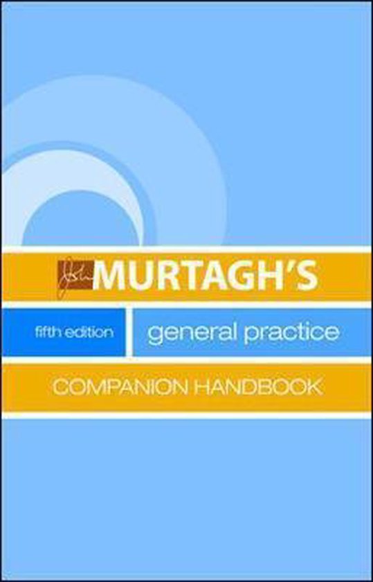 Murtagh's General Practice Companion Handbook | 9780070285569 | John ...