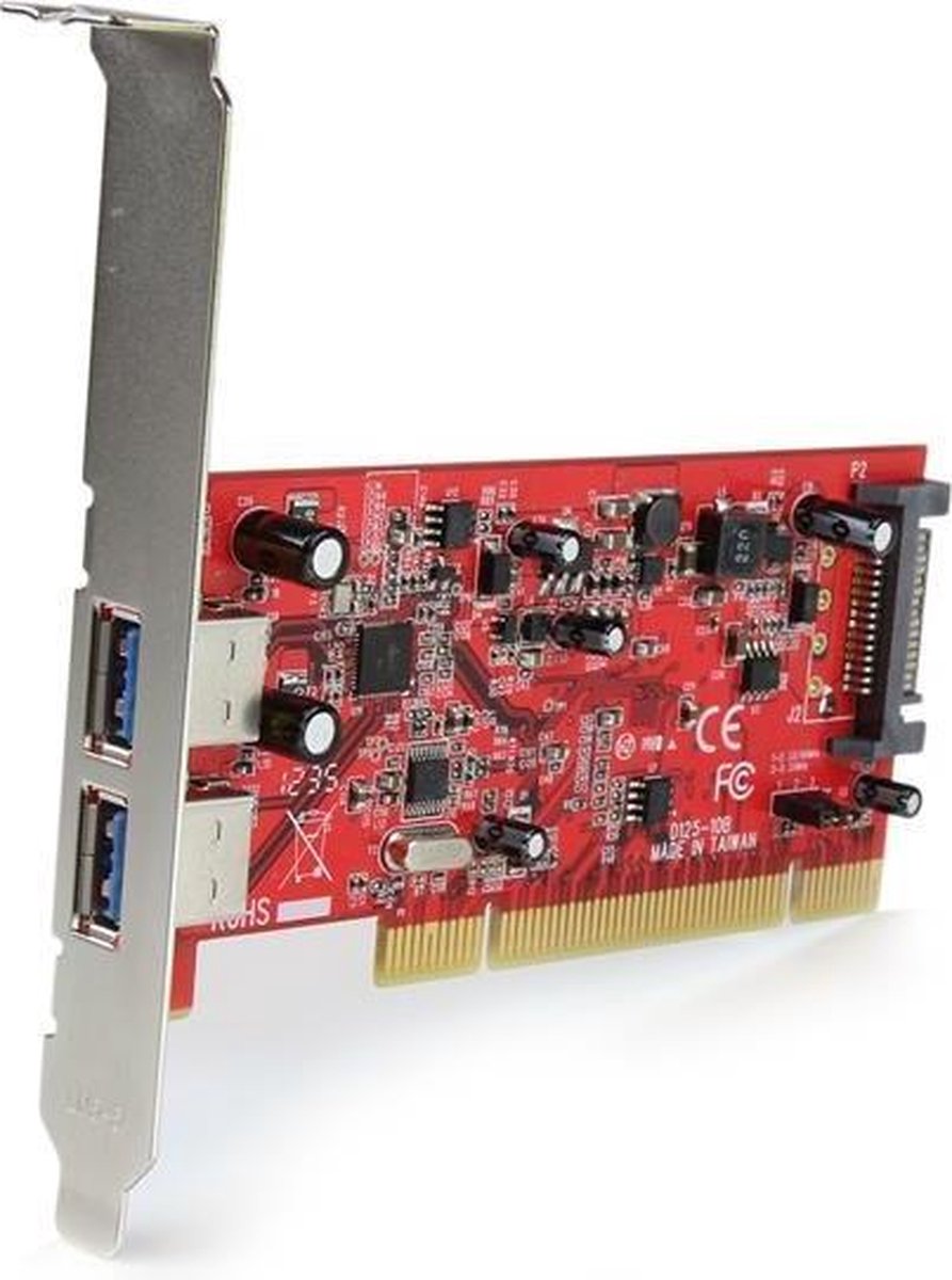 2 Port PCI USB 3.0 Card w/ SATA Power | bol.com