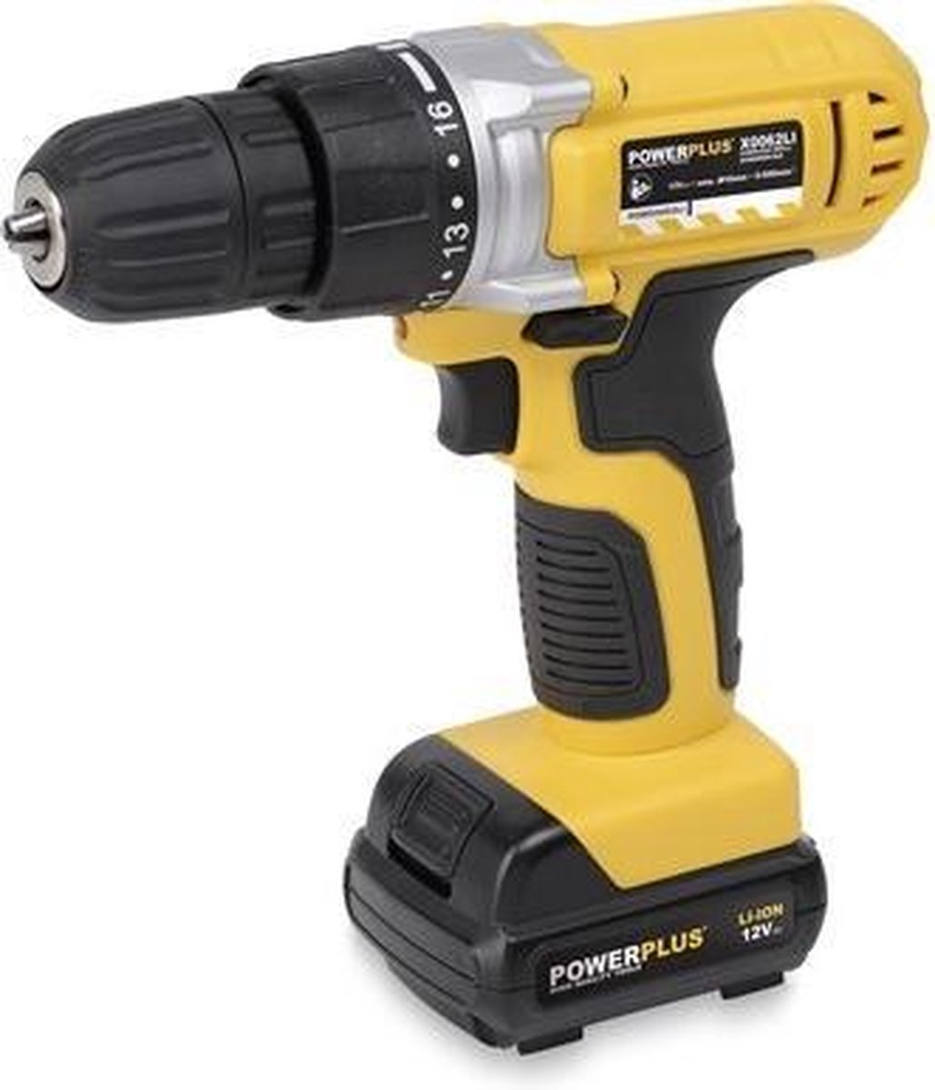 Powerplus POWX0062LI Accuboormachine - 12 V | bol.com