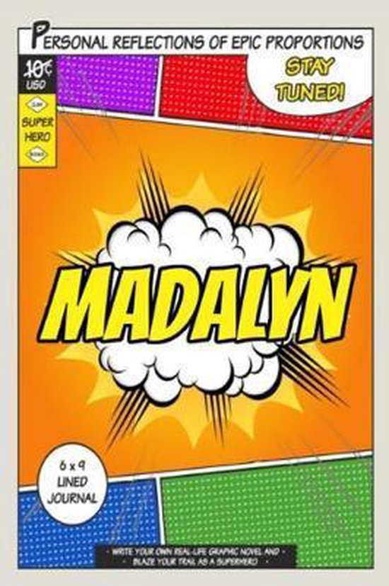 Superhero Madalyn, One Jacked Monkey Publications | 9781546428091 ...