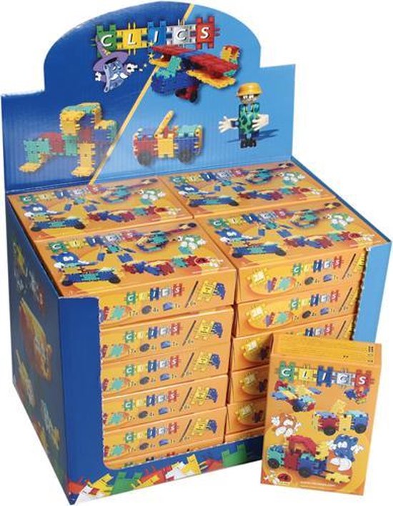 Clics Box 28 Stuks - Constructie blokken | bol.com