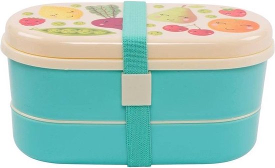 Sass & Belle Bento Box Happy Fruit Bento Box Happy Fruit | bol.com