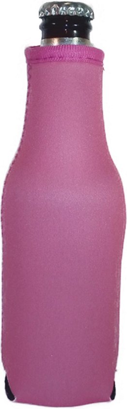 2 st. Bierfles koelhouder - bierfles - bierfles koelhouder - Roze | bol