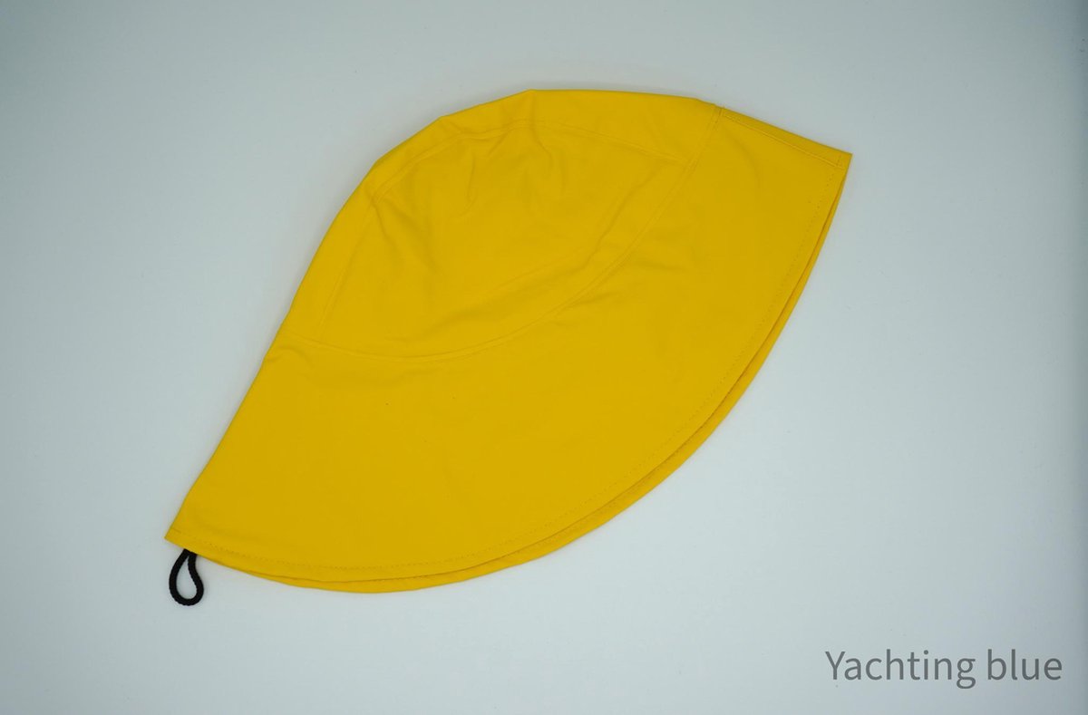 Regenhoed geel - regenhoed dames - regenhoed heren - zuidwester blauw ...