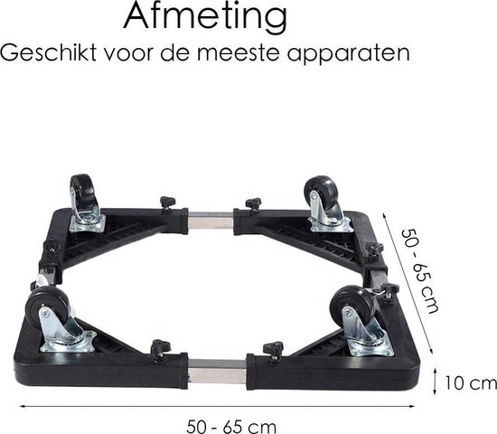Transport Roller Verstelbaar - 300 KG - Verplaatser - Wasmachine ...