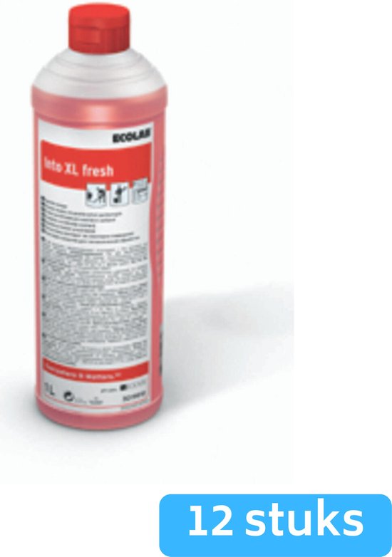 Ecolab | Into XL Fresh | Fles 12 x 1 liter | bol