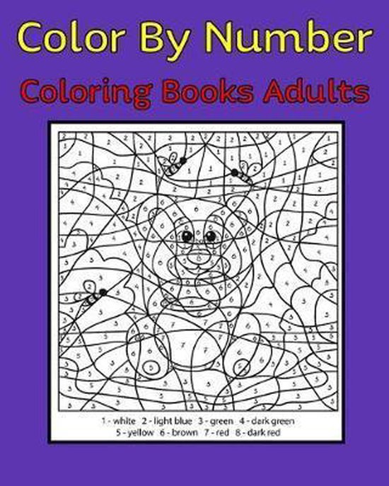 Color By Number Coloring Books Adults, Global Journal Notebook ...