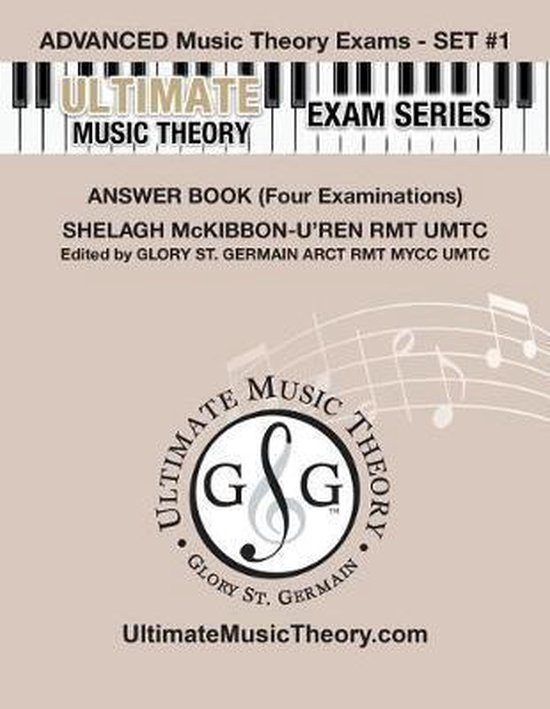 Ultimate Music Theory Exam Books- Advanced Music Theory Exams Set #1 ...