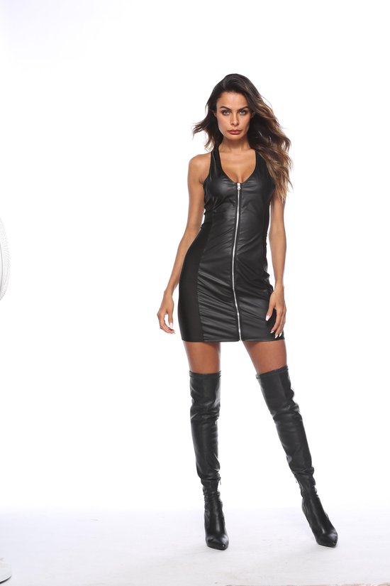 Body pleasure Wetlook Ritsbare Jurk - Medium Size - Gave Cadeaubox | bol