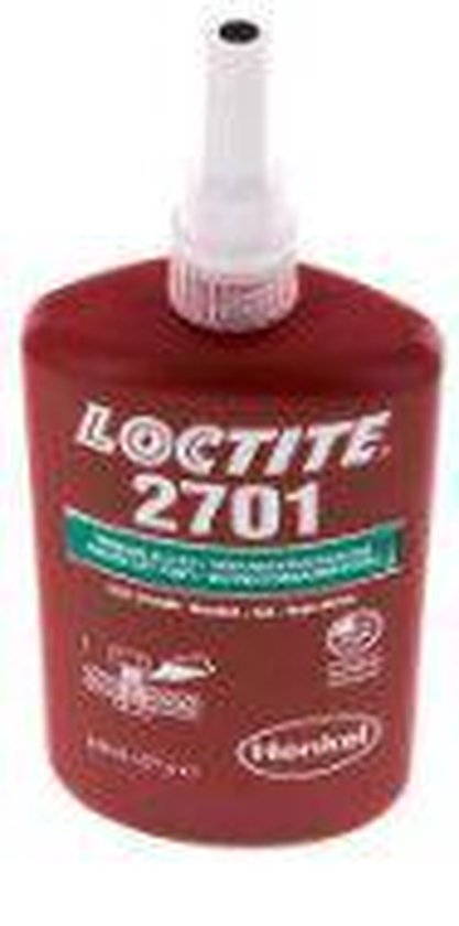 Loctite 2701 Groen 250 ml Schroefdraad borger - 2701-250-LOCTITE | bol