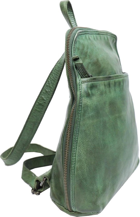 Bear Design Iris Leren Dames Rugzak - Rugtas van Cow Lavato Leer ...