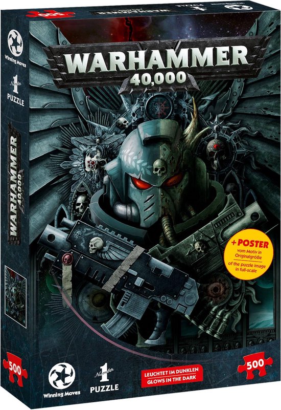 Warhammer 40.000 Jigsaw Puzzle Glow-in-the-dark | bol
