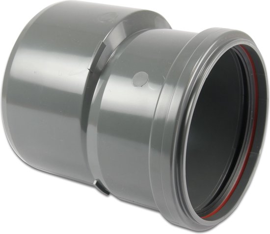 T-stuk 87° PVC-U 200 mm x 160 mm x 200 mm SN4 manchet grijs KOMO/BENOR | bol.com