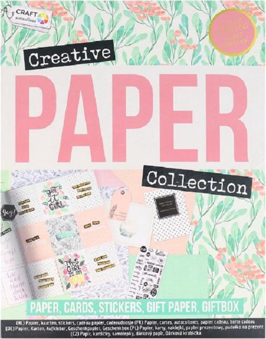 Creative paper collection, Paper, cards, stickers, giftpaper, giftbox ...