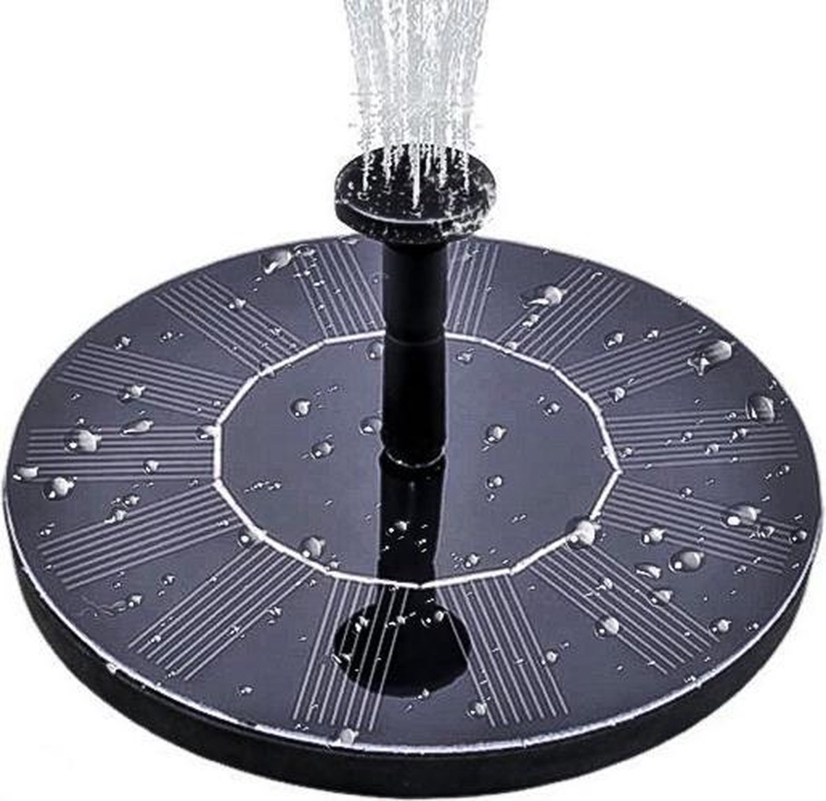 Solar Fontein op Zonne energie - Drijvende Fontein op Zonne-energie ...