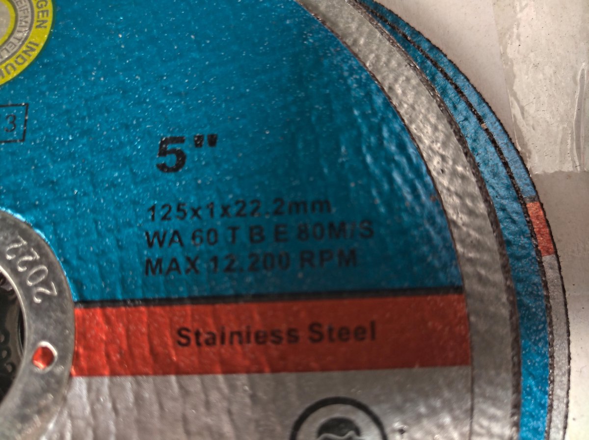 Slijpschijf - 125 mm - metaal | bol.com