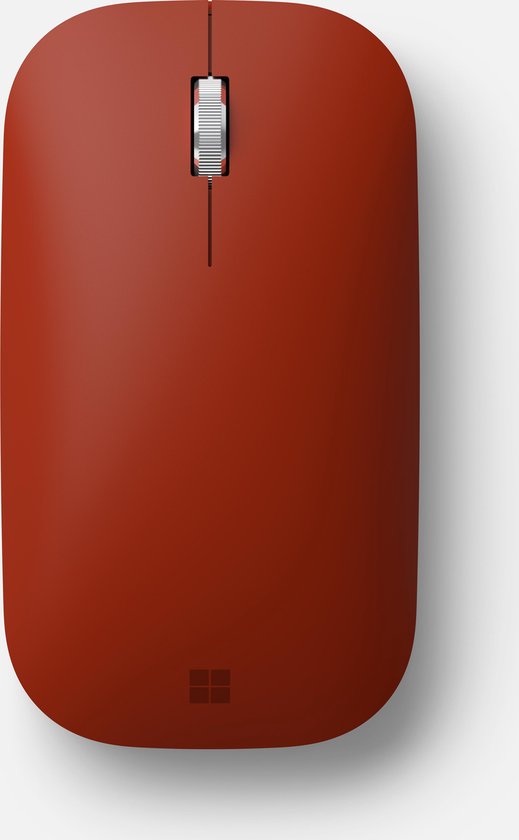 Surface Mobile Mouse - Bluetooth Mouse - Poppy Red | bol.com