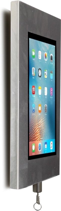 Tablet wandhouder vlak Securo S voor 7-8 inch tablets - RVS | bol.com