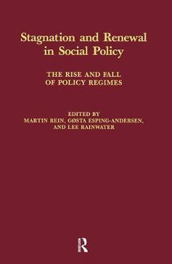 Stagnation And Renewal In Social Policy | 9780873323901 | Gosta Esping ...