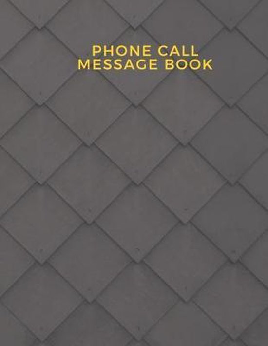 Phone Call Message Book | 9781704648514 | Anne Johnson | Boeken | bol.com